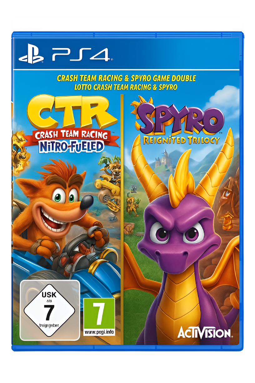 Crash™ Team Racing Nitro-Fueled + Spyro™ Game Bundle (Ps5/Ps4) [Digita ...
