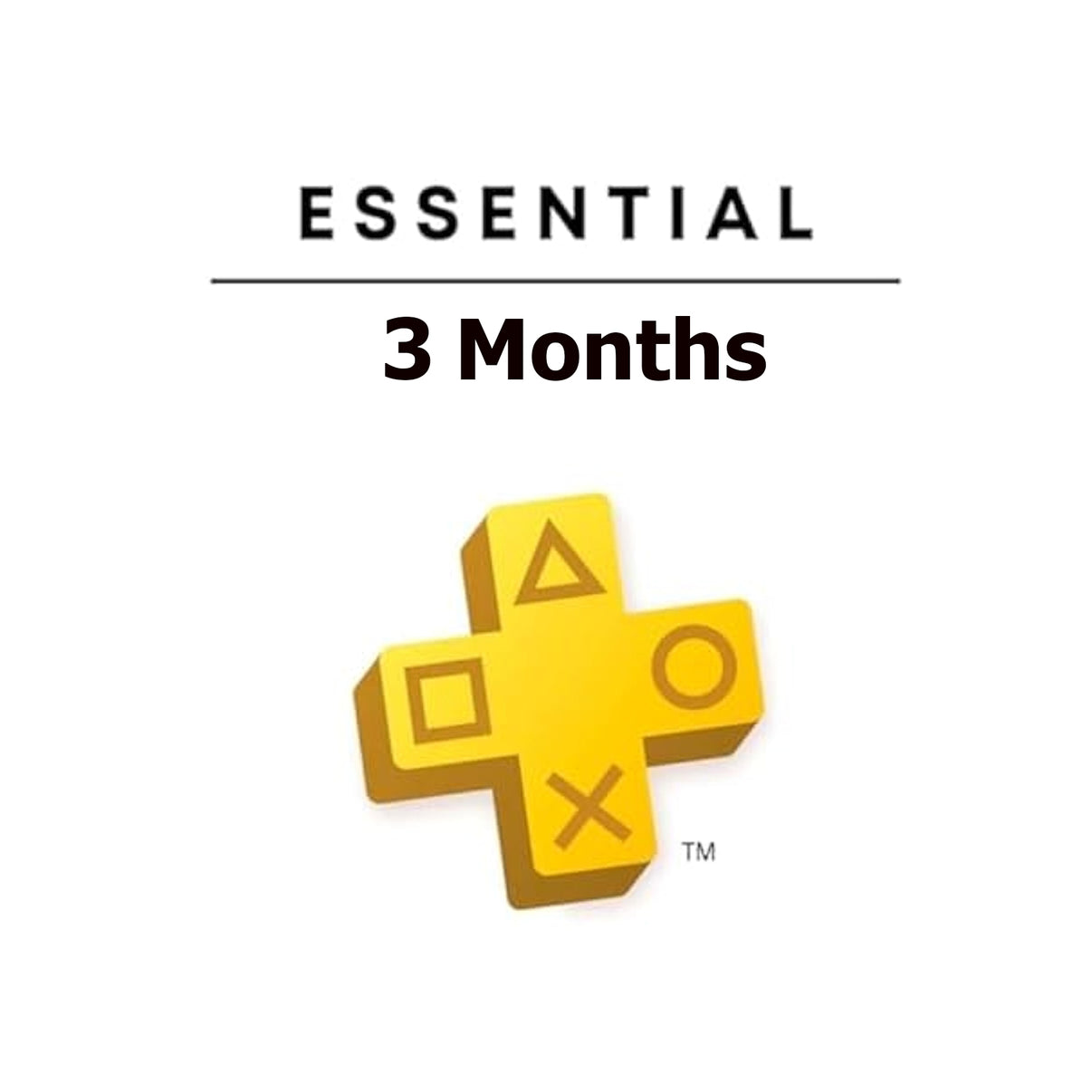 PlayStation Plus 3 Months Essential – Play Pack